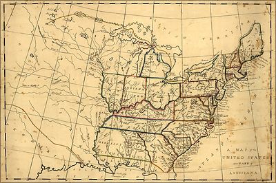 Poster, Many Sizes; Map Of The United States 1830 | eBay