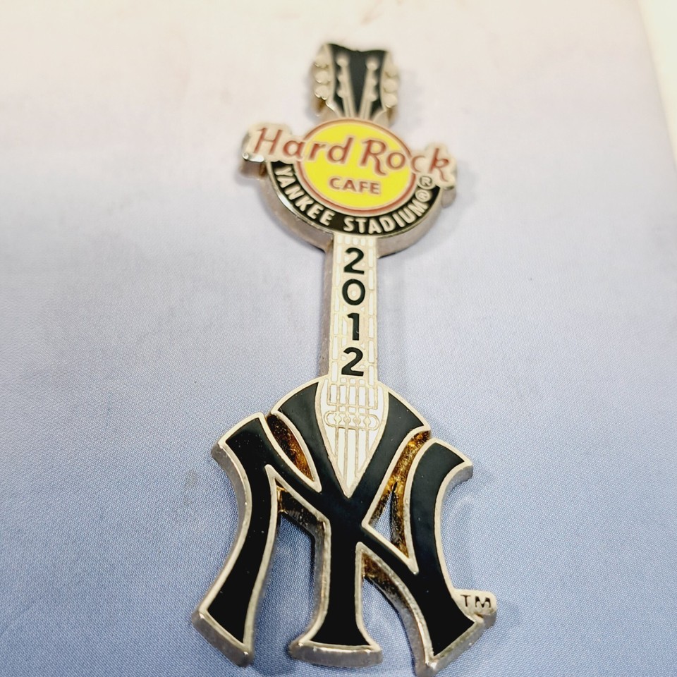 Hard Rock Cafe New York Yankee Stadium 2012 Promotion Pin | eBay