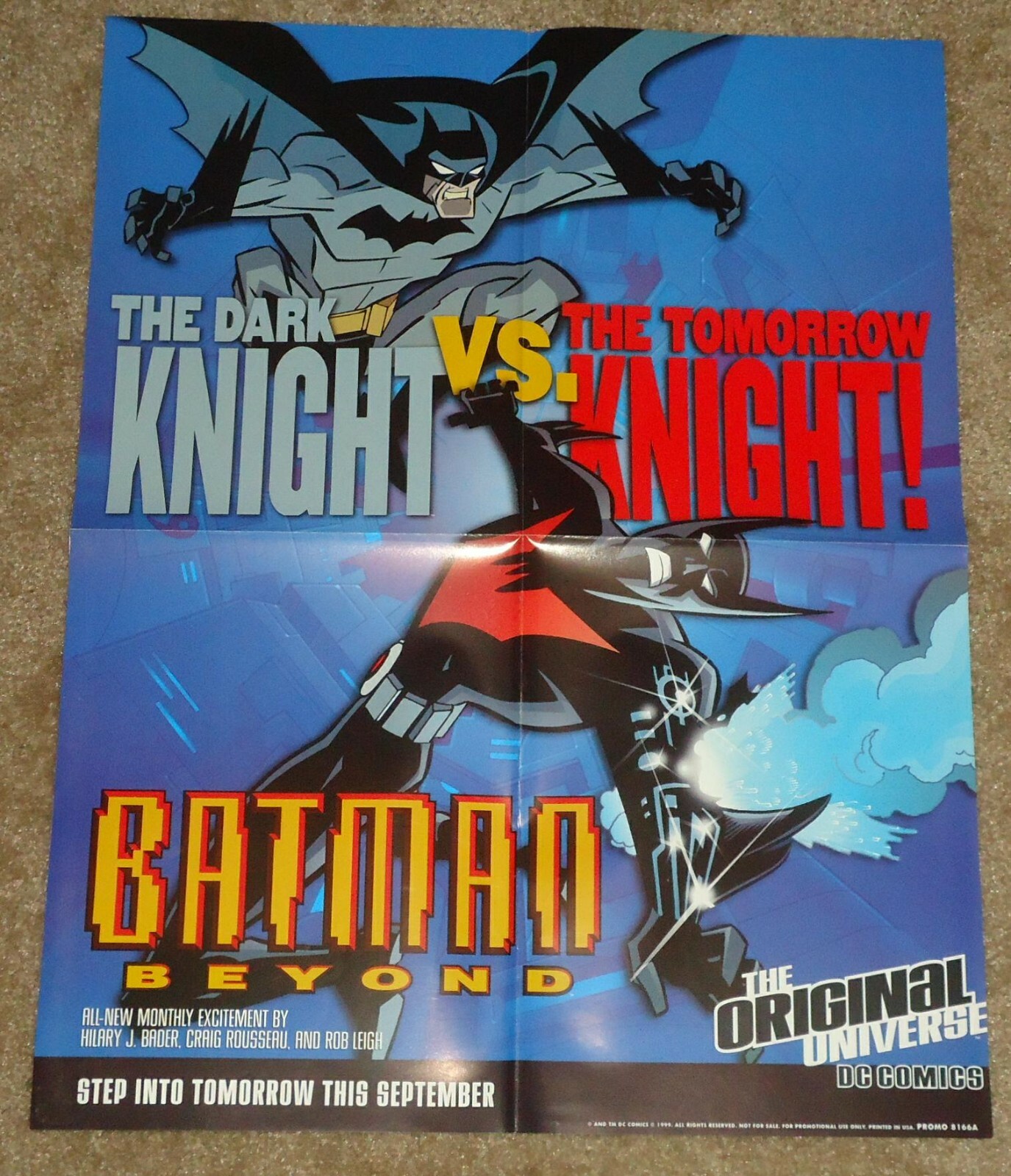Batman Beyond Dark Knight Comics Promo Poster | eBay