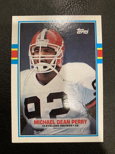 1989 Topps #148 Michael Dean Perry Rookie Fast Shipping! | eBay