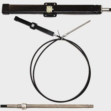 Teleflex Seastar 16 FT Single Rack Boat Steering Cable Back Mount ...