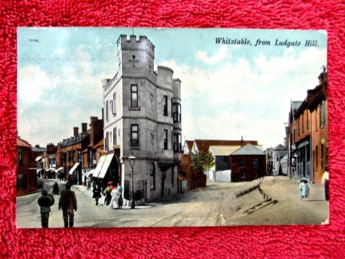 WHITSTABLE, FROM LUDGATE HILL ENGLAND VINTAGE COLOUR POSTCARD [248 ...