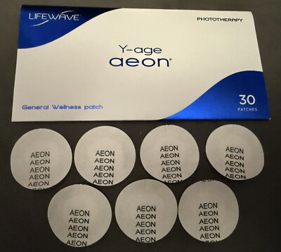 NEW Lifewave AEON Phototheraphy Wellness Patch 7 Patches 1 Week Trial ...
