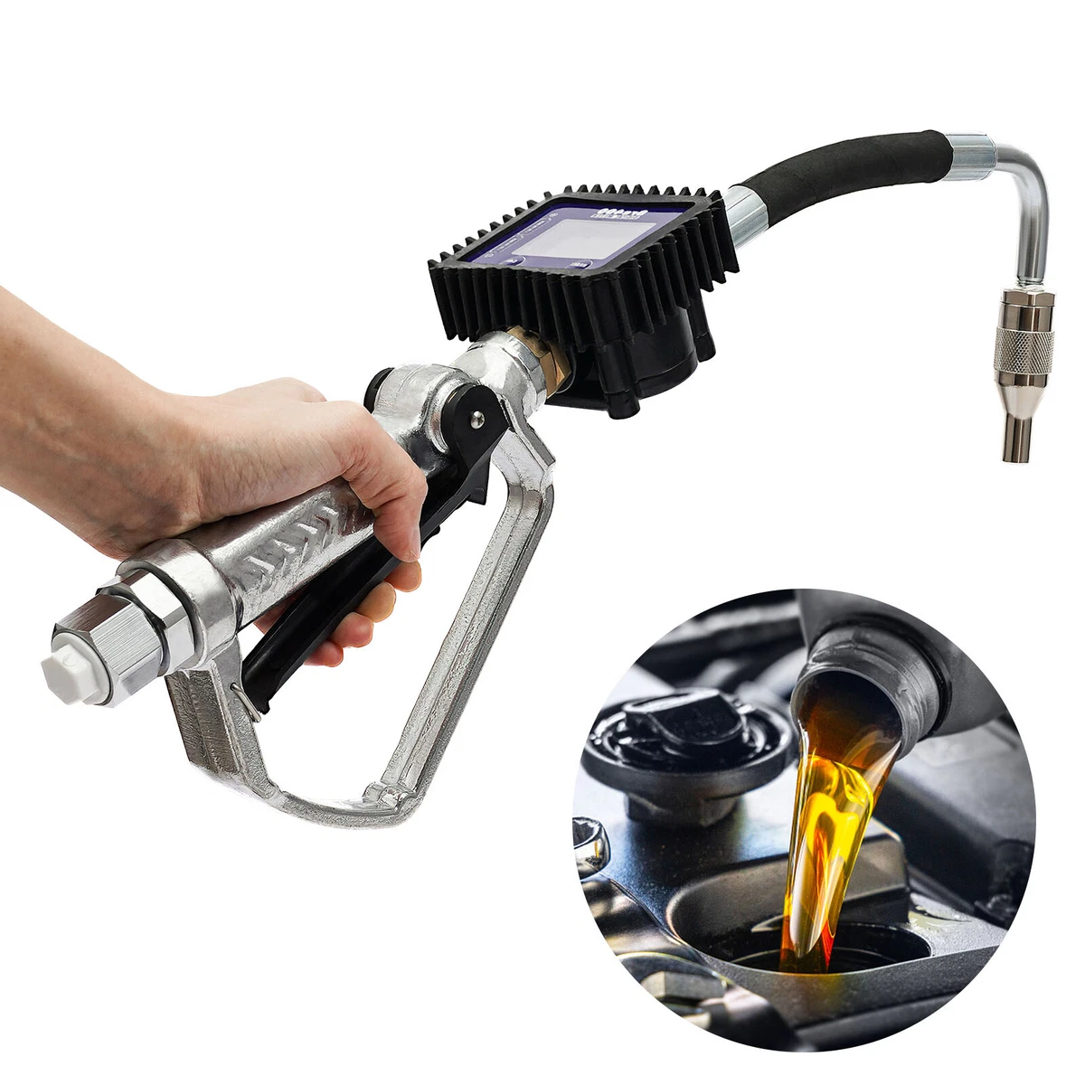 BOPHV Oil Dispensing Gun With 5ft Hose Nozzle Macnaught USA, 55% OFF