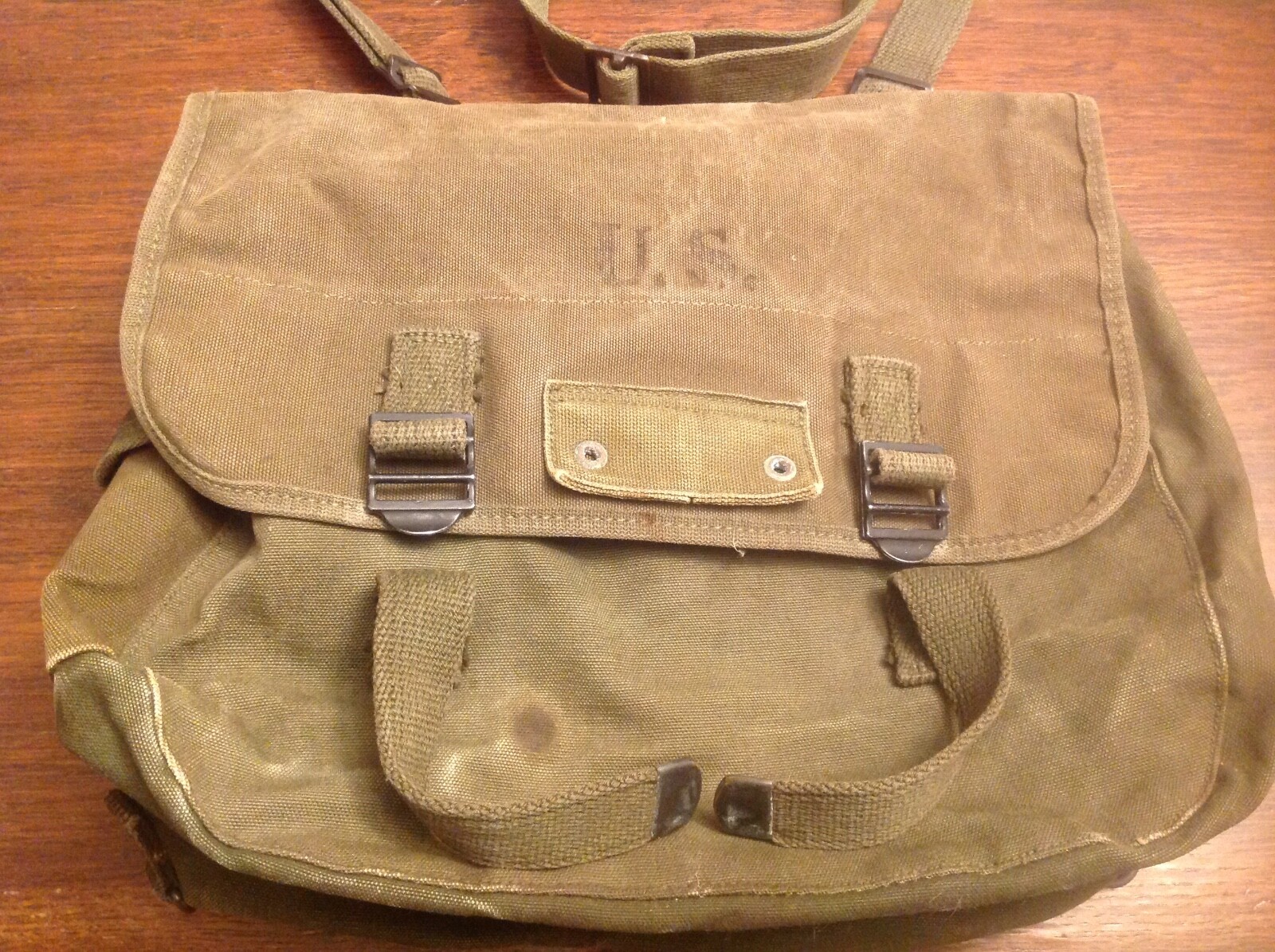 RARE 1945 Vintage WW2 Backpack Sack US Marine Military Gear | eBay