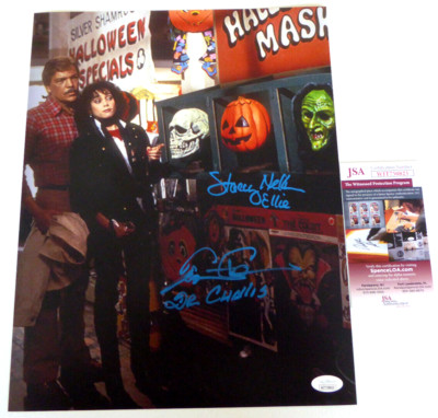 Tom Atkins & Stacey Nelkin Signed 11x14 Photo Autographed, Halloween 3 ...