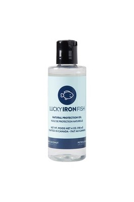Lucky Iron Life Natural Protection Oil, 4oz - Iron Fish/Leaf Rust ...