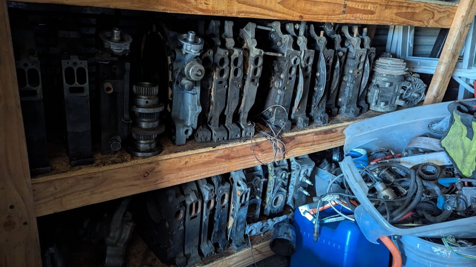 Mazda Rx7 GSL-SE FB 1984 1985 13B Rear Front Plate Iron Side Housing 6 ...