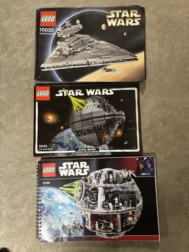 Lego Star Wars UCS Instructions ONLY Star Destroyer 10030 Death Star ...