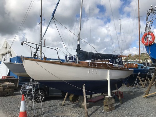1939 Classic Bermudan Sloop 24ft wooden sailing boat yacht REDUCED 4 ...