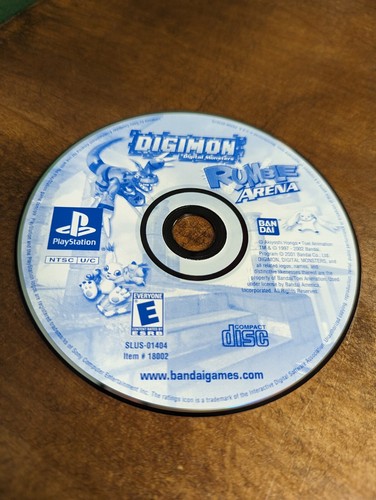 Sony PlayStation 1 PS1 Disc Only TESTED Digimon Rumble Arena | eBay