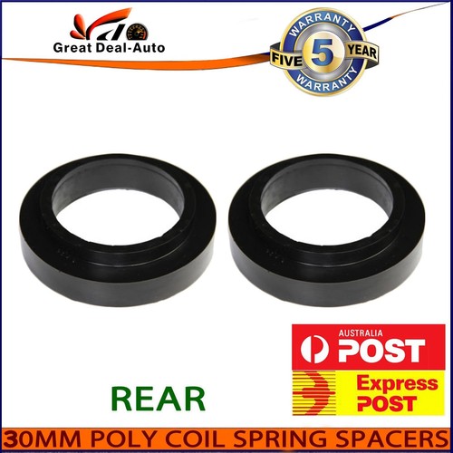 Pair Fit Nissan Patrol GQ Y60 GU Y61 Rear 30mm Coil Spring Polyurethane ...