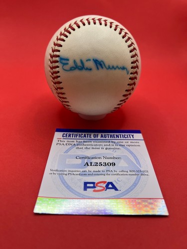 EDDIE MURRAY ~ signed/autographed OAL baseball ~Baltimore Orioles ~PSA ...