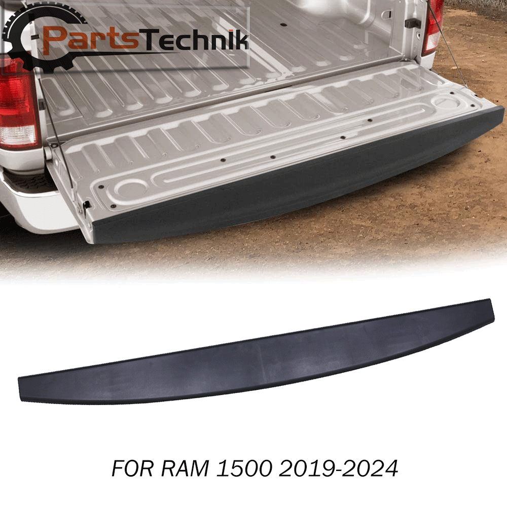 For Ram 2019-2024 Tailgate Cover Molding Top Cap Protector Spoiler ...