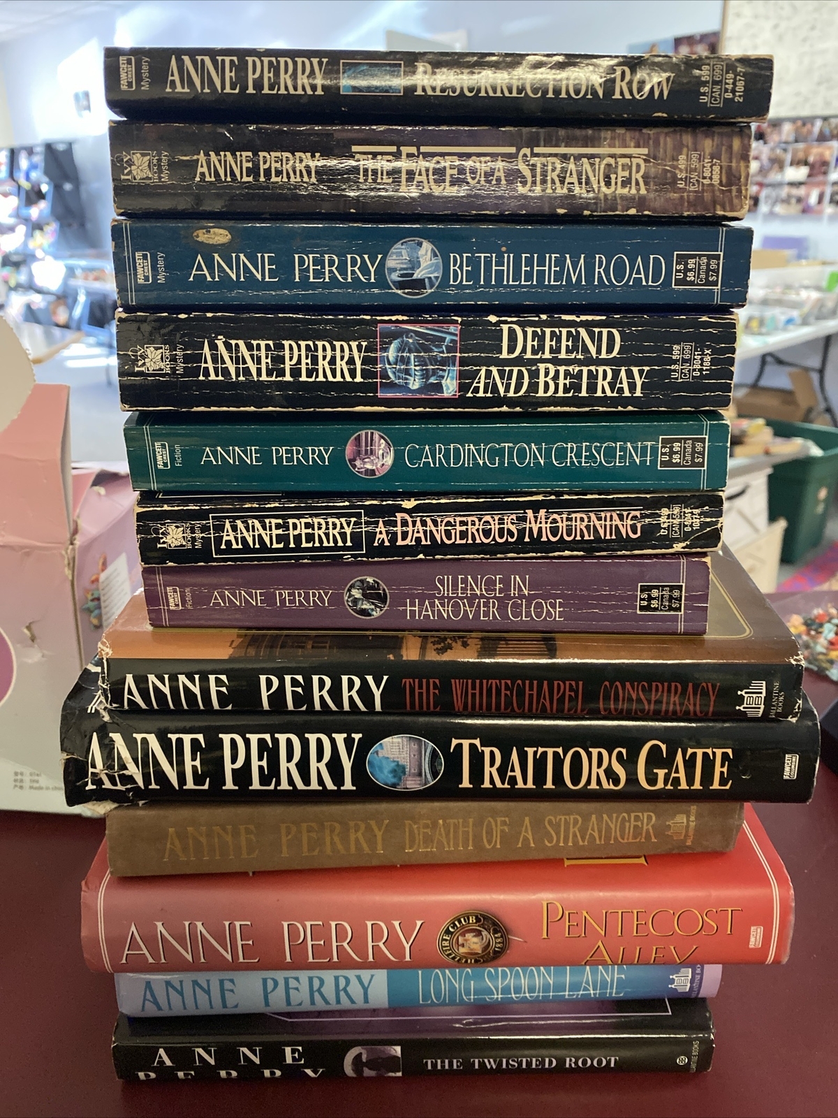 Lot of 13 Anne Perry Books | eBay
