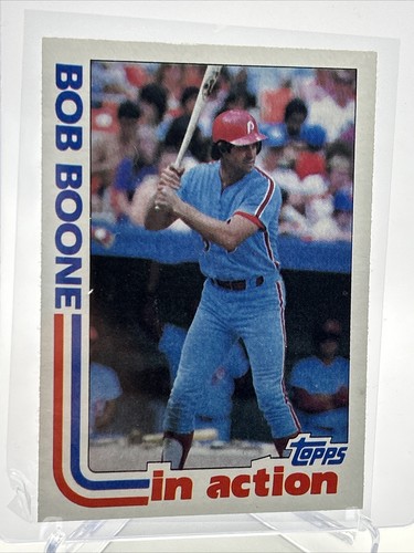1982 Topps Bob Boone Baseball Card #616 NM-Mint FREE SHIPPING | eBay
