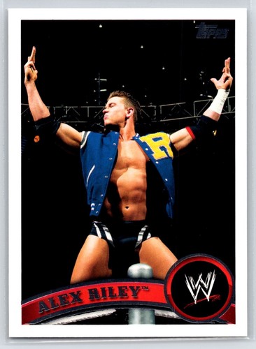 2011 Topps WWE #14 Alex Riley RAW Wrestling Card | eBay
