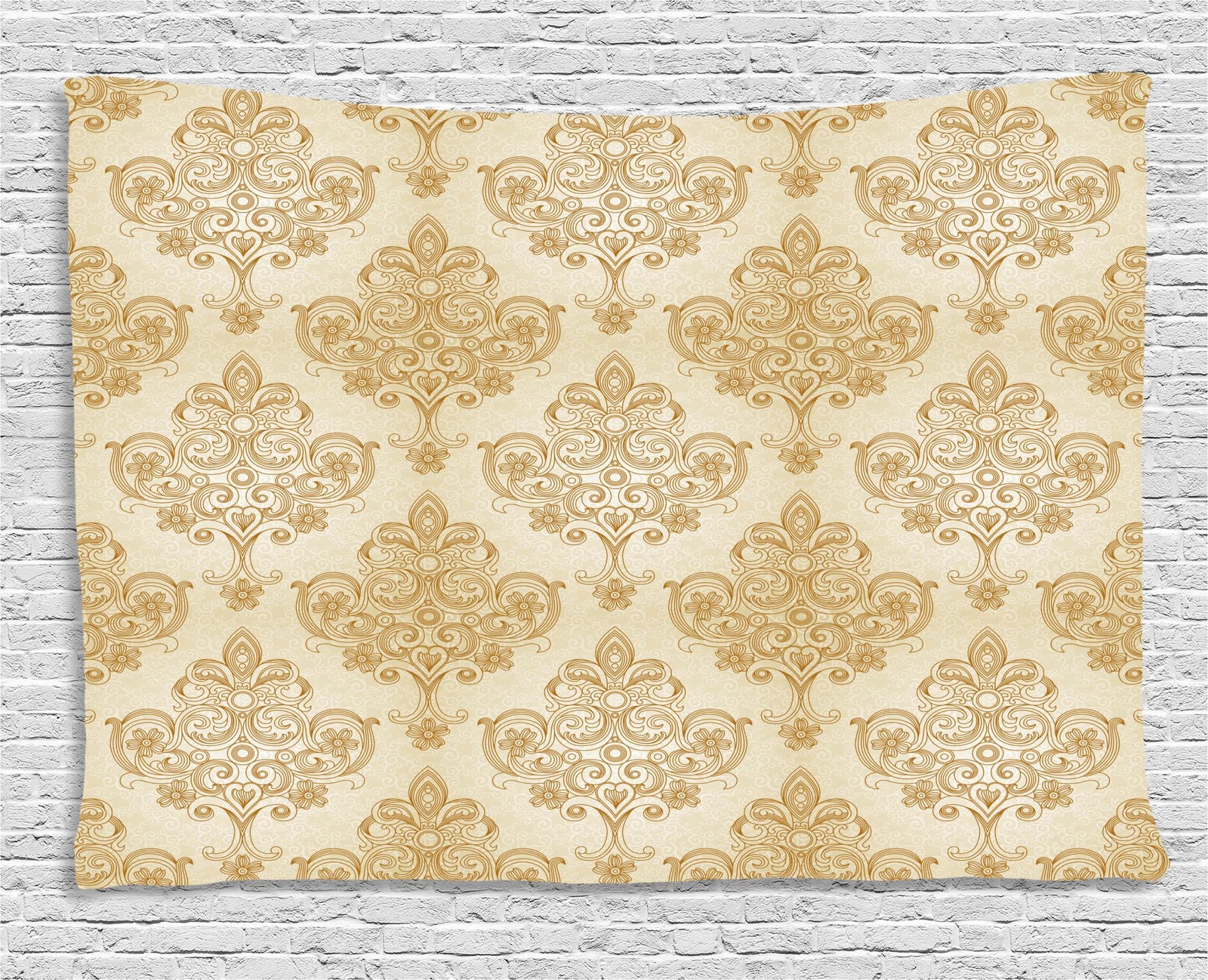 Ivory Tapestry Wall Hanging Art Bedroom Dorm 2 Sizes Available ...