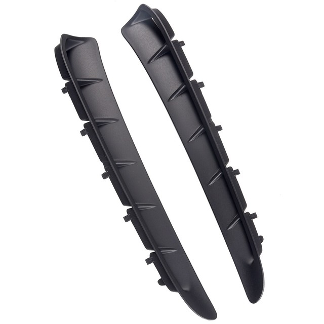 Pair Front Side Fender Louver Black Trim Molding Fit For Porsche ...