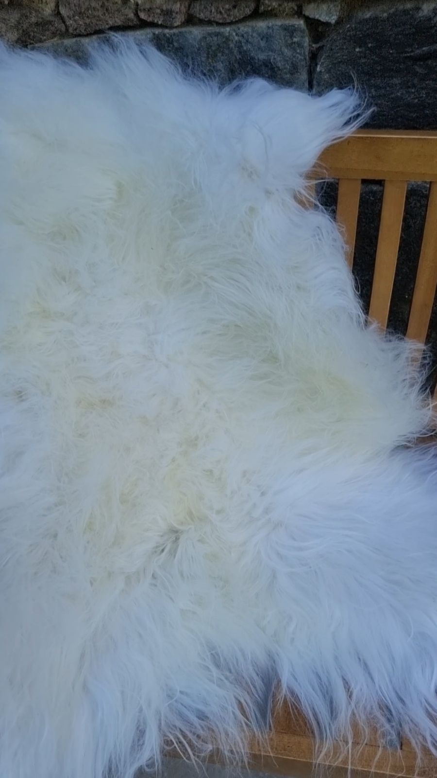 Beautiful Real Prime Islandic Sheepskin Lamb Rug White/Grey/Beige Soft ...