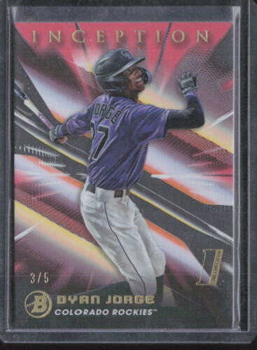 2023 Bowman Inception #25 Dylan Jorge Red /5 | eBay