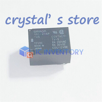 1PCS OMRON G6C-2114P-US-DC12 G6C-2114P-US-12VDC Power Relay | eBay