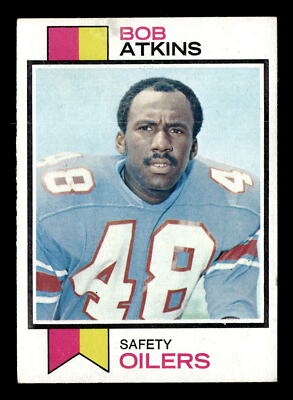 Bob Atkins 1973 Topps #18 Houston Oilers Very Good | eBay
