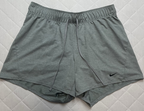Nike Shorts Women's Medium Dri Fit Running Gray Active Training Inseam ...