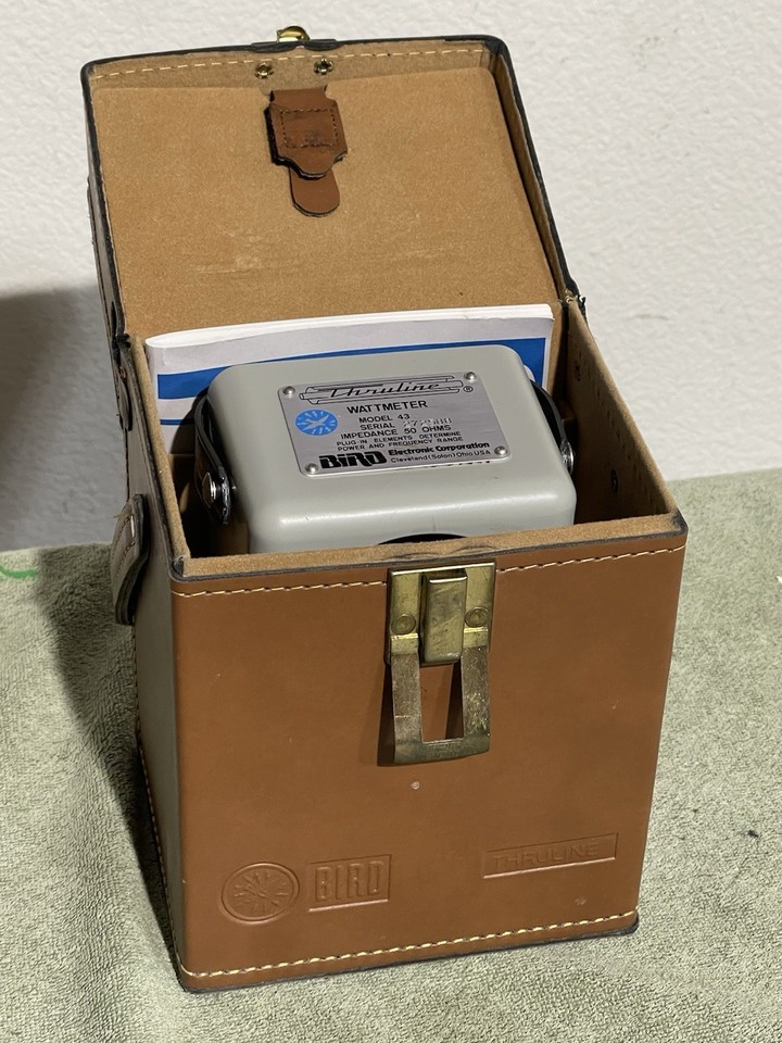 BIRD 43 RF WATTMETER / RF POWER METER – Excellent Condition – Complete ...