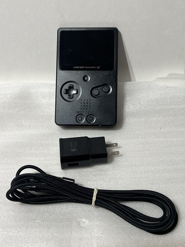 GameBoy Advance SP Boxy Pixel UNHinged Shell, IPS Screen , Aluminum,Usb ...