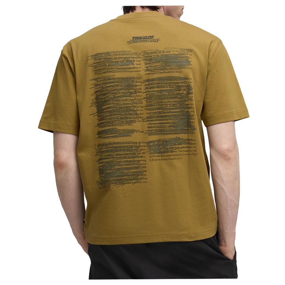 PUMA Graphic Magazine Crew Neck Short Sleeve T-Shirt Mens Size XL ...