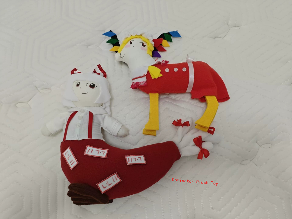 Touhou Project Abstraction Animal Flandre Scarlet Deer Fumo Plush Doll ...