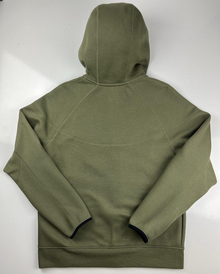Nike Mens Tech Fleece Full Zip Windrunner Jacket Olive FB7921-222 Size ...