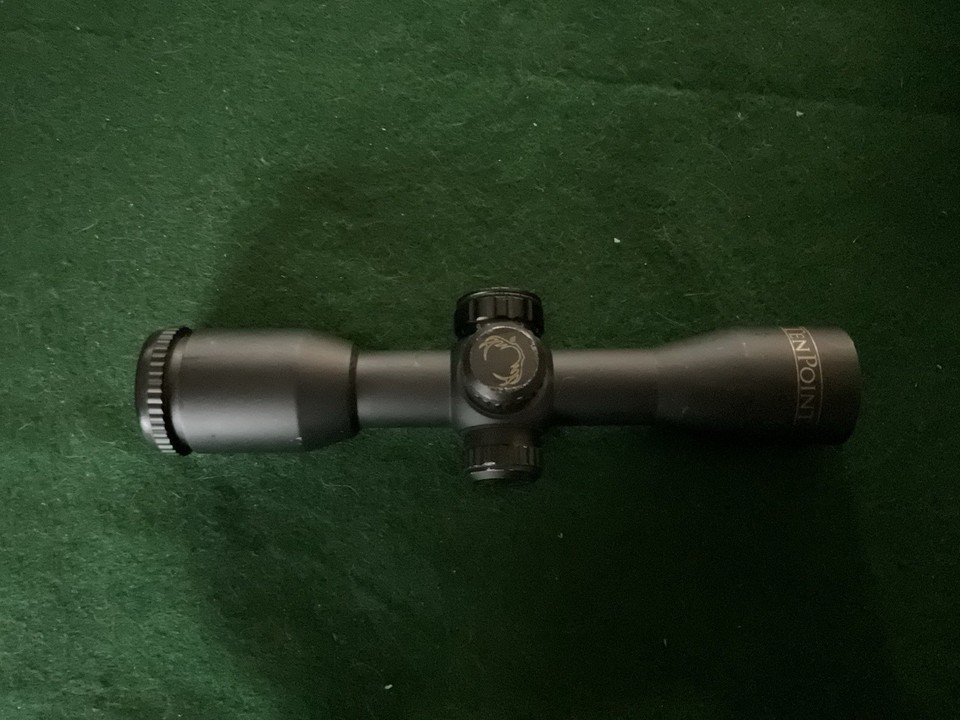 TenPoint Firedot illuminated 3x Multi-Line Crossbow Scope Red/Green Dot ...