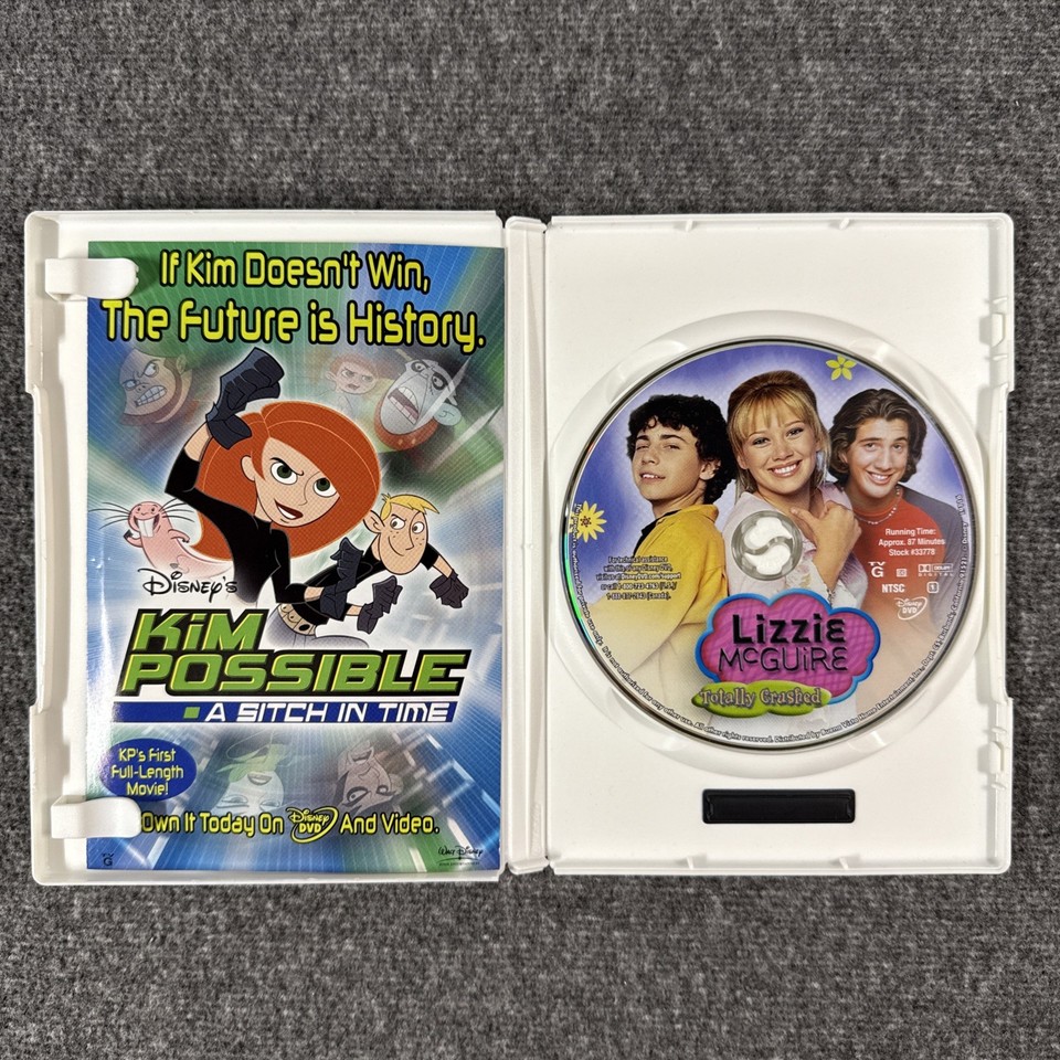Lizzie McGuire Totally Crushed Vol 4 DVD Used Hilary Duff Disney ...