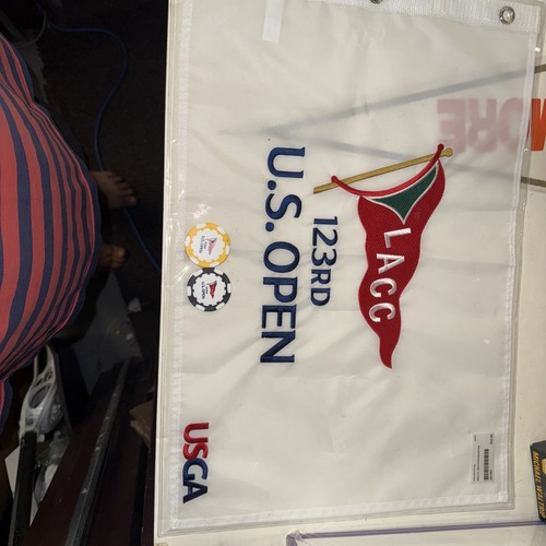 2023 123rd US OPEN LOS ANGELES COUNTRY CLUB LACC PIN FLAG + Poker Chips ...