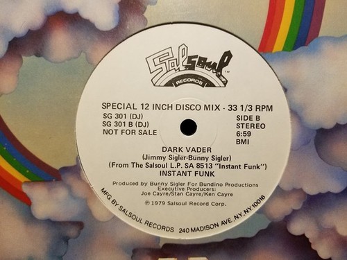 Instant Funk - Crying / Dark Vader READ DESCRIPTION (12", Single, Promo ...