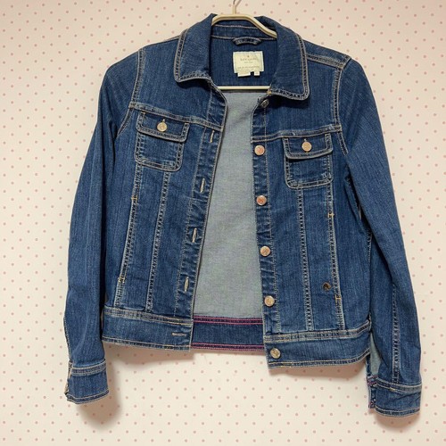 Kate Spade G Jean Denim Jacket blue XS | eBay