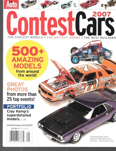 Scale Auto Contest Annual 2007 Superdetailed Car Models NASCAR Street ...