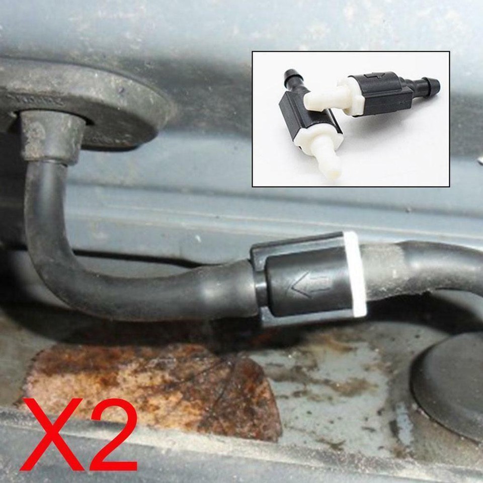 2Pcs Windshield Wiper Washer Non Return Check Valve Washer Glass Z6G7 ...