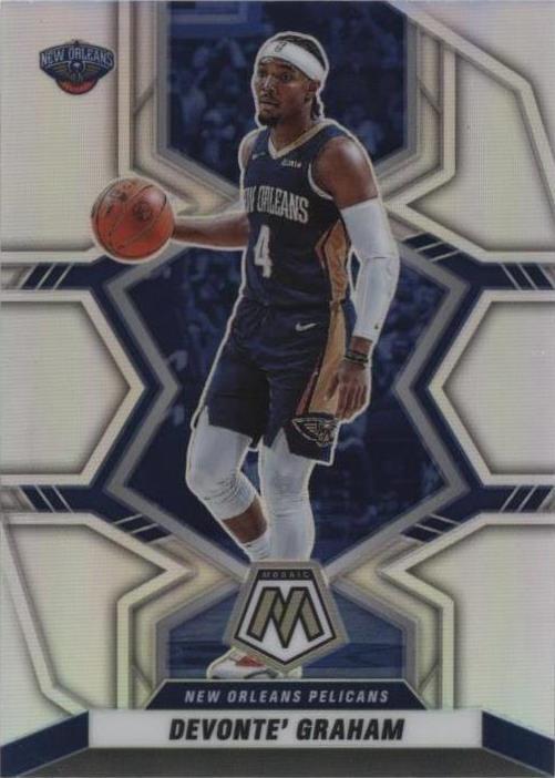 2021-22 Panini Mosaic - Devonte' Graham #179 Silver Prizm for sale ...