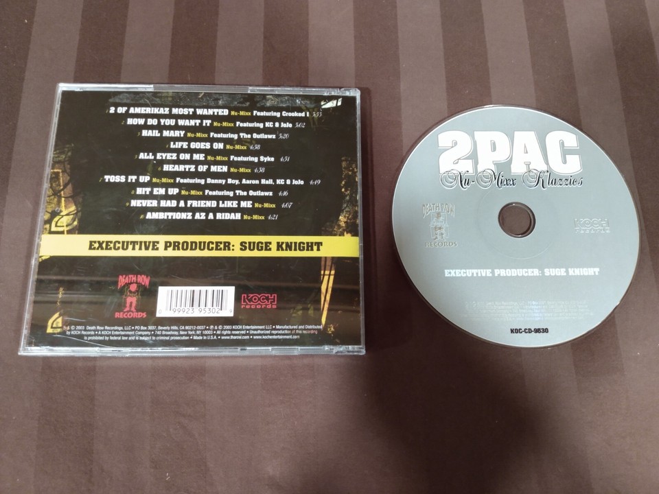 2 Pac Tupac Nu-Mixx Klazzics (CD) Death Row Nu Mix Classics 99923953029 ...