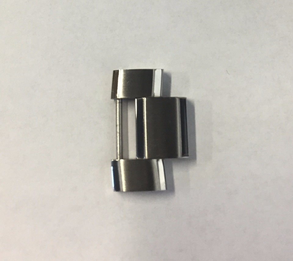 BULOVA 96B129 WATCH PARTS LINK MEN'S STAINLESS STEEL 20.00 MM WATCH ...