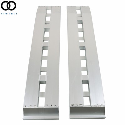 2× 60/72/80/84''Aluminum Ramps 6000Lb&6500Lbs Truck Car Auto Trailer ...