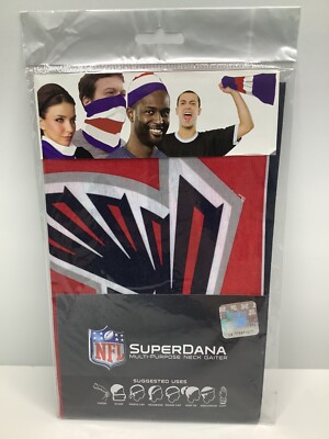New NFL Licensed SuperDana Atlanta Falcons Mask Bandana Gaiter face ...