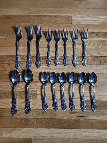Vintage Springtime Flatware Silverware Stainless Japan 16 Pcs. | eBay