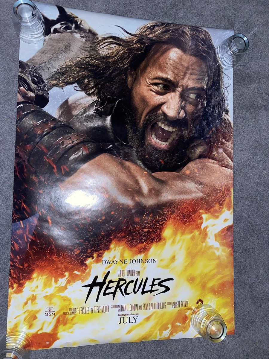 Hercules Dwayne Johnson Poster