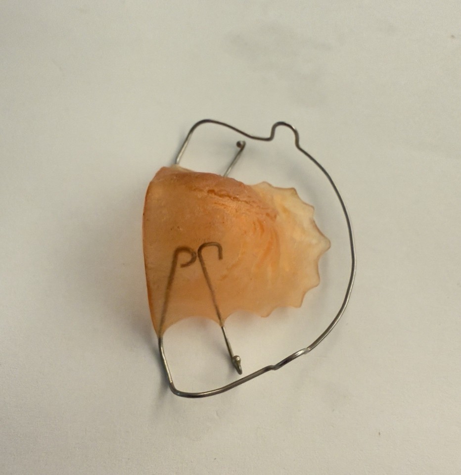 Vintage Dental Wire Hawley Retainer Orthodontic Braces Dentist Device ...