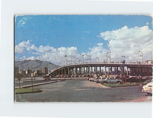 Postcard Paso del Norte International Bridge Ciudad Juárez Chihuahua ...