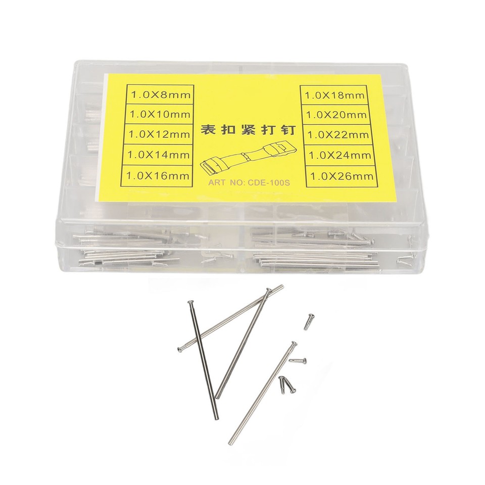 Watch Band Screw Link Pin Stainless Steel Hard Precise Lightweight 0 ...